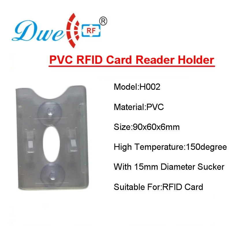 Access Control Cards UHF RFID Card Holder for Car Windshield