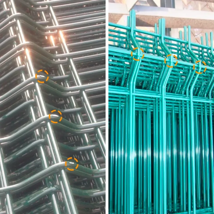Steel And Plastic Wire Mesh Fence/short Garden Fence/cheap Garden ...