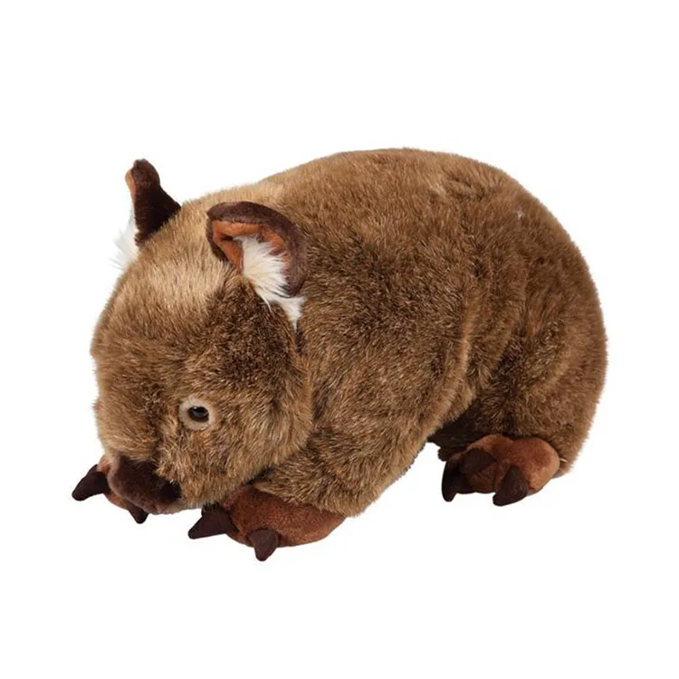 Australia Famous Realistic Wombat Stuffed Toy Plush Toy Manufacturer