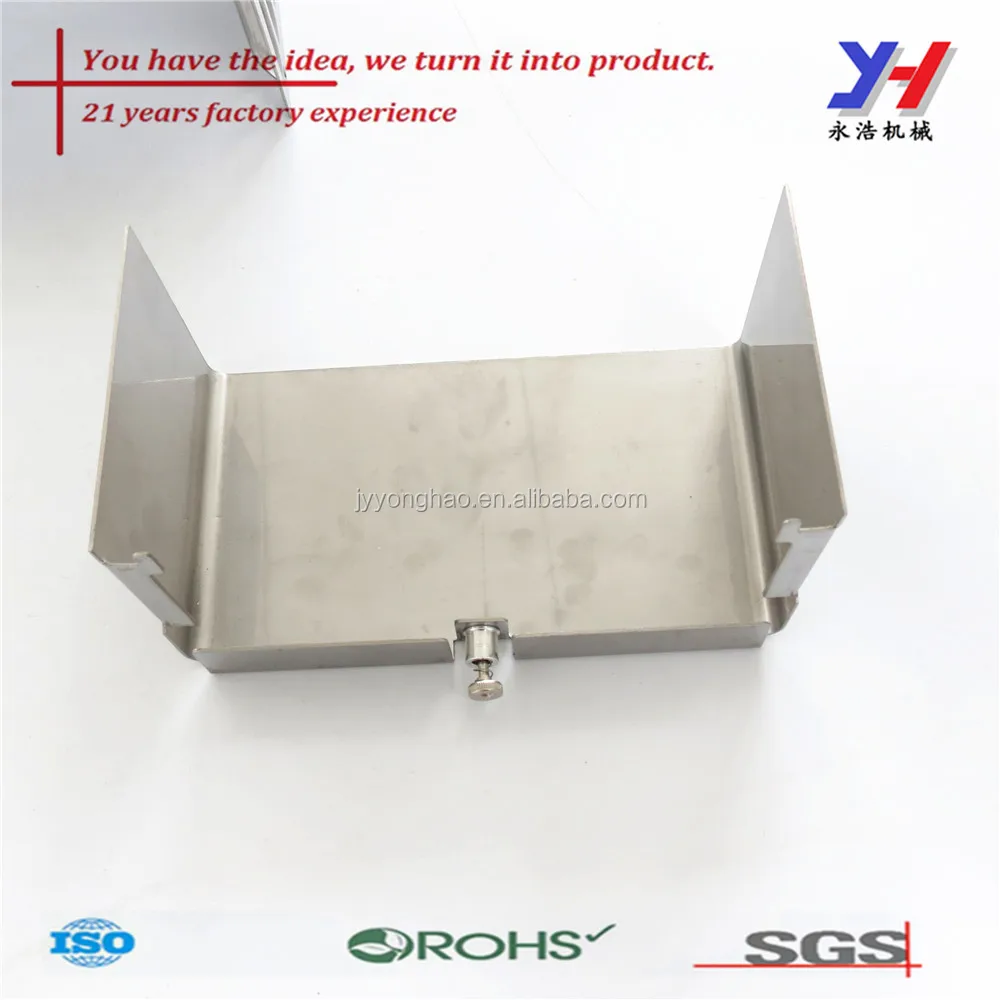 Stainless Steel Punched Sheet Metal Bend Shield Cover with Rivets ...