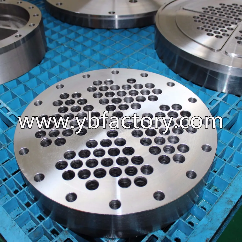 Forging And Machining Small Stationary Tube Sheet With Oem Service ...