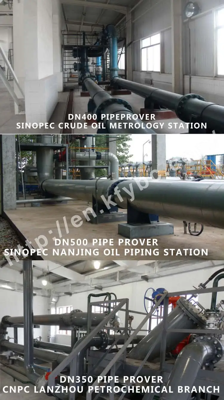 Ljg Series Pipe Prover For High Accuracy Oil Flow Meter Calibration ...