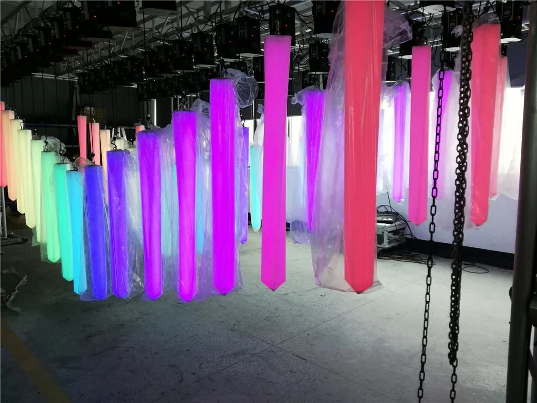 Dmx Flying Winch Led Kinetic Tube Light Kinetic Lighting System - Buy ...