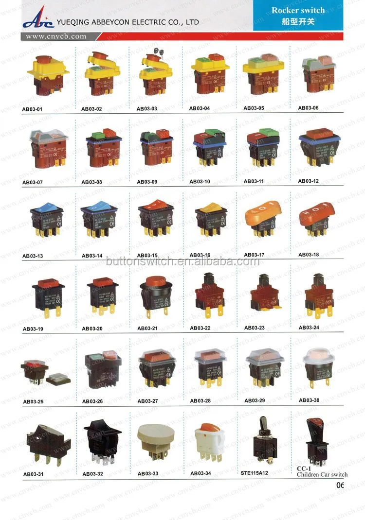 12v 6 Pin Green Mini Led Kcd2 Lamp Rocker Switch