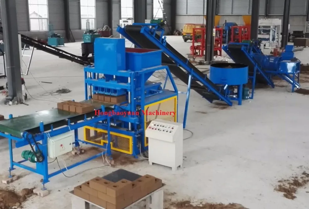 Hongbaoyuan Block Machine Qmr2-40 Manual Ceb Block Press - Buy Ceb ...