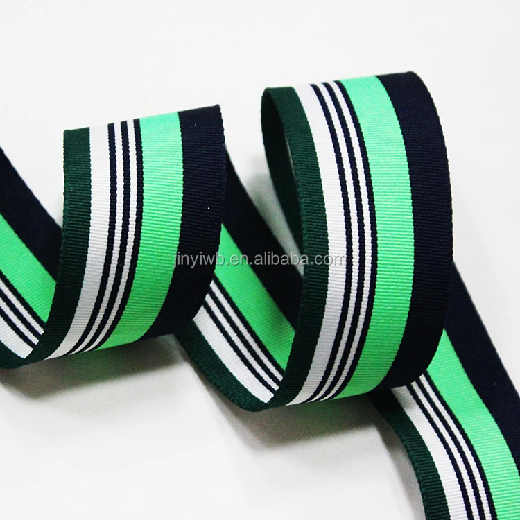 Stripe Grosgrain Ribbon - Elegant Gift Wrap Decoration