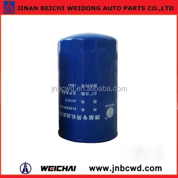 Weichai Spare Parts Engine Oil Filter 612630010239 Truck Oil Filter ...