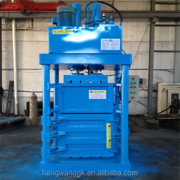 Vertical Hydraulic Cardboard Box Baling Press/ Scrap Paper Baler/ Waste ...