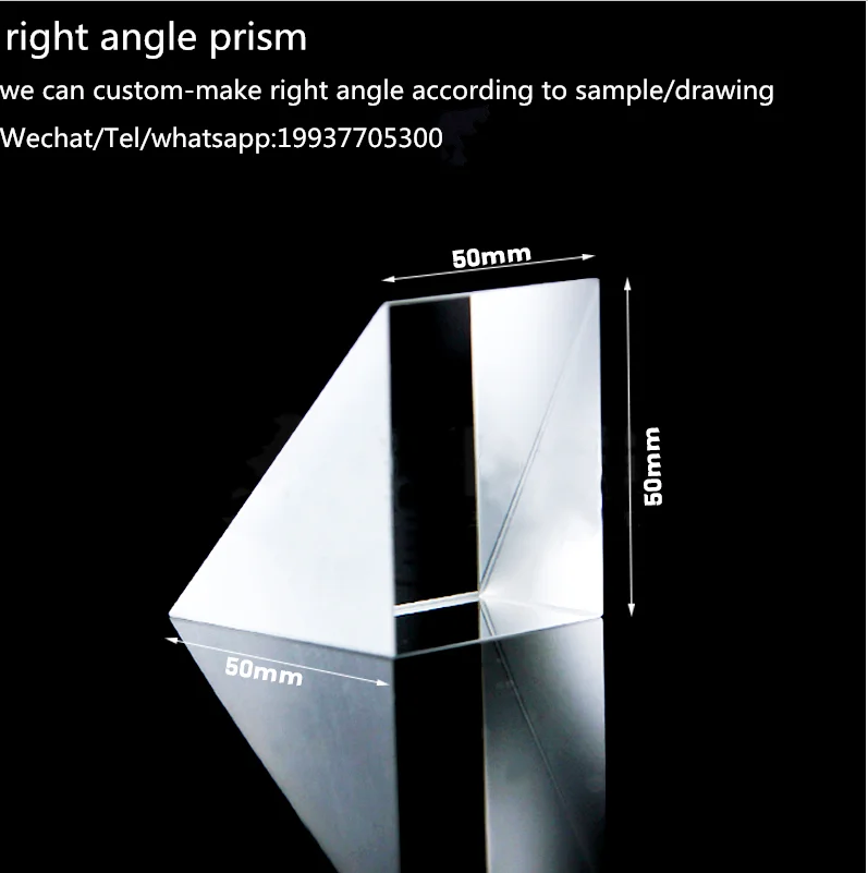 Conjunto De Espejo Óptico De Cristal,Prismas De Ángulo Recto De 90 ...