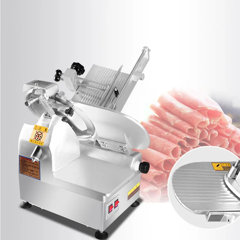 Manual Meat Slicer / Frozen Full Automatic Fresh Mini Home Meat Slicer ...