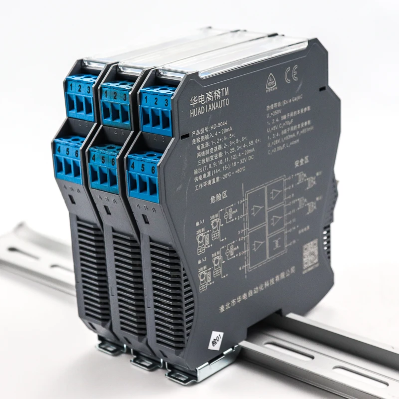 4-20mA output 0-500A dc input hall effect open loop current sensor transducers split core ...