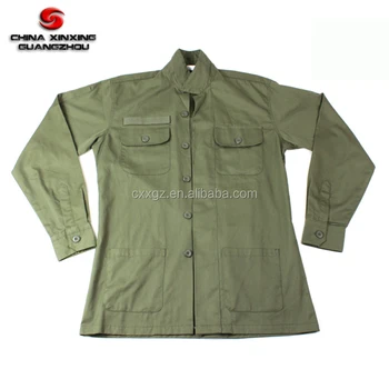 Custom Design Army Olive Green Cotton Polyester Military Uniform - Buy ...