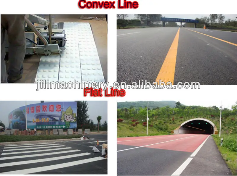 Hand Push Self-propelled Vibrating Line Thermoplastic Road Marking ...