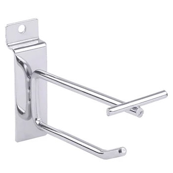 Slatwall Price Tag Hooks Wire Metal Hook Display Stands Double Slatwall ...