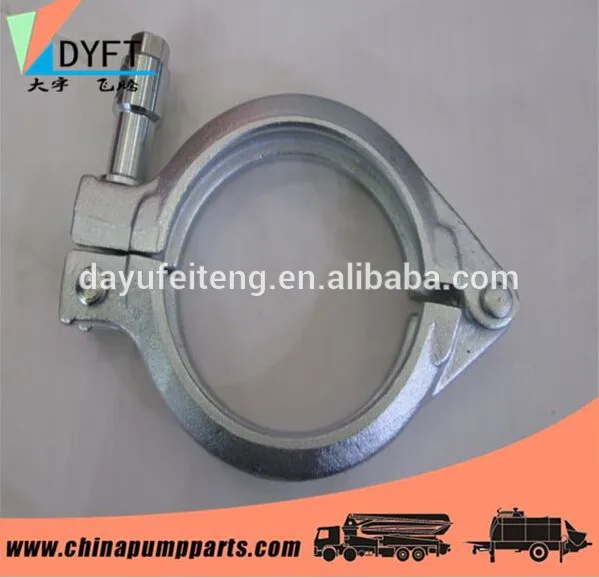 Dn100/4.5" Snap Clamp For Concrete Pump Pipe For Construction Work ...