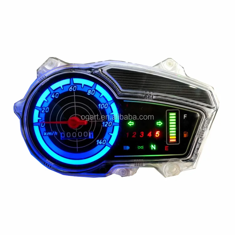 Tachometer Universal Digital Motorcycle Speedometer Tachometer for ...