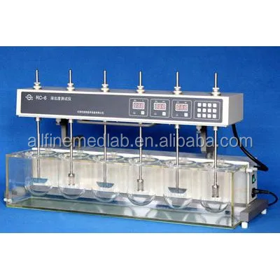 Rc-6 Dissolution Apparatus - Buy Dissolution Tester,Manual Tablet ...