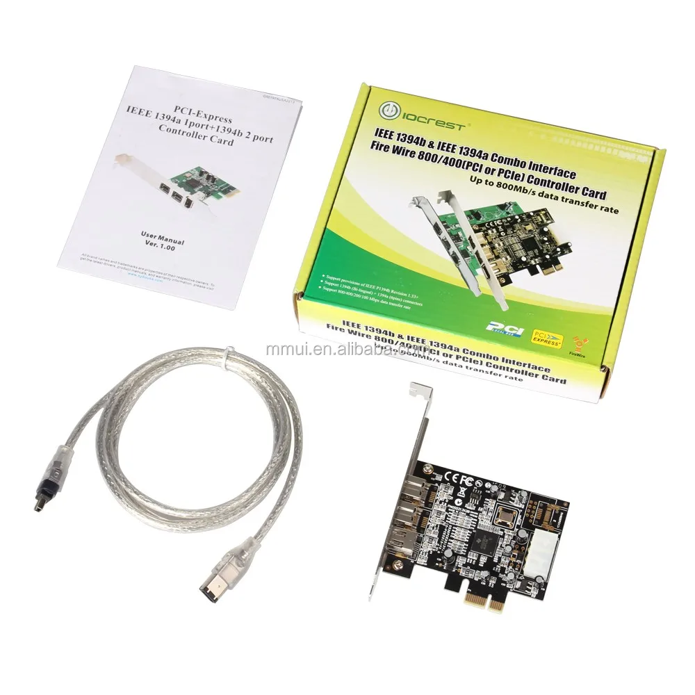 Ti Chipset 2 1394b+1 1394a External Firewire Port Pci-express ...