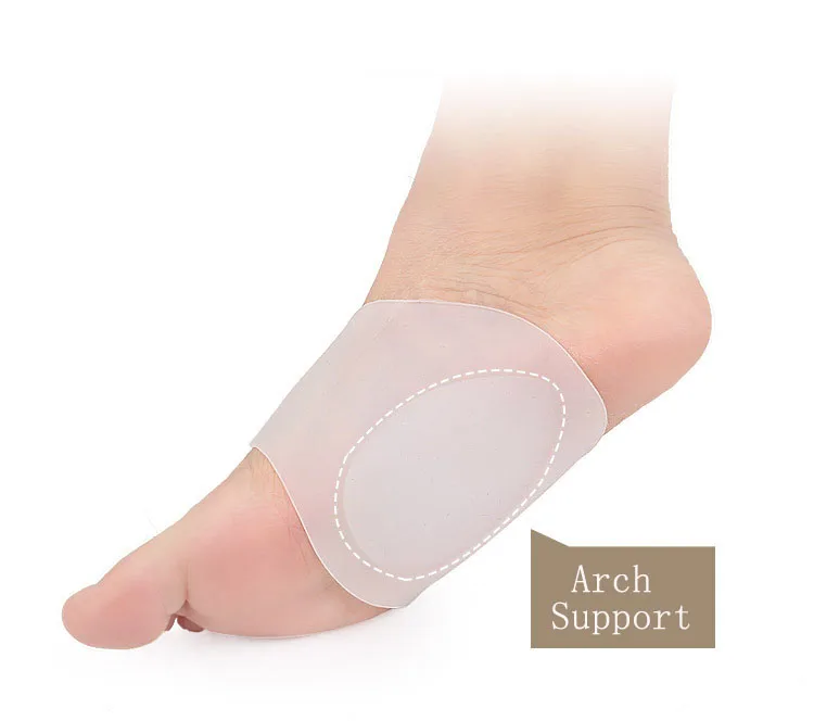 Silicone Arch Support Foot Sock,Foot Arch Insole,Silicone Foot Pads For ...