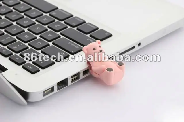 Popular Animal Usb Pen Drive 2.0 White Polar Bear Usb/1gb/2gb/4gb/8gb ...