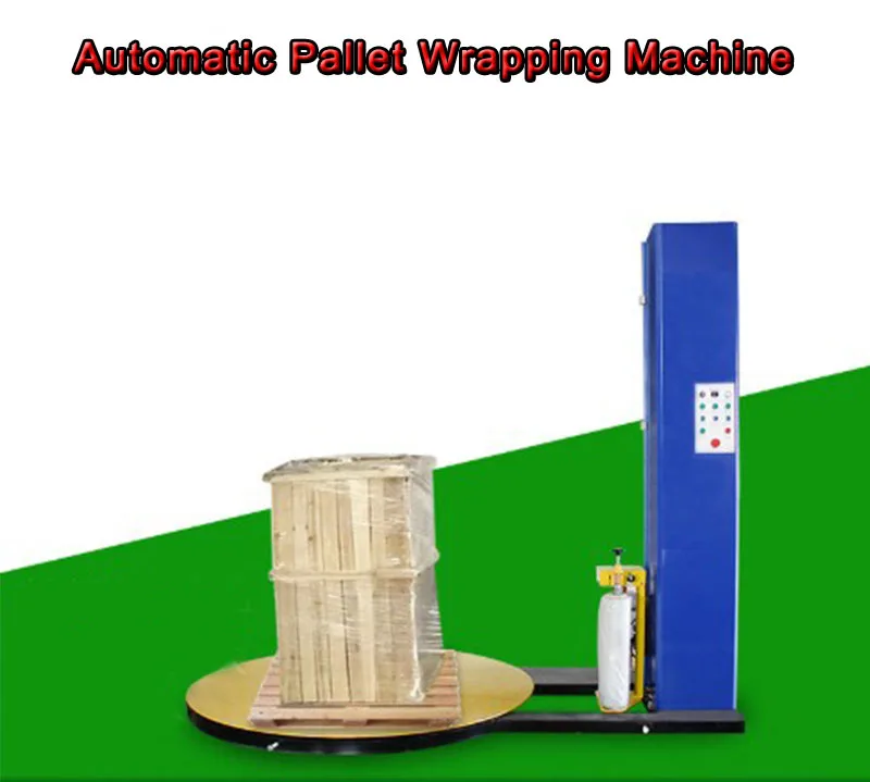 Automatic Pallet Shrink Wrap Stretch Wrapping Machine - Buy Automatic ...