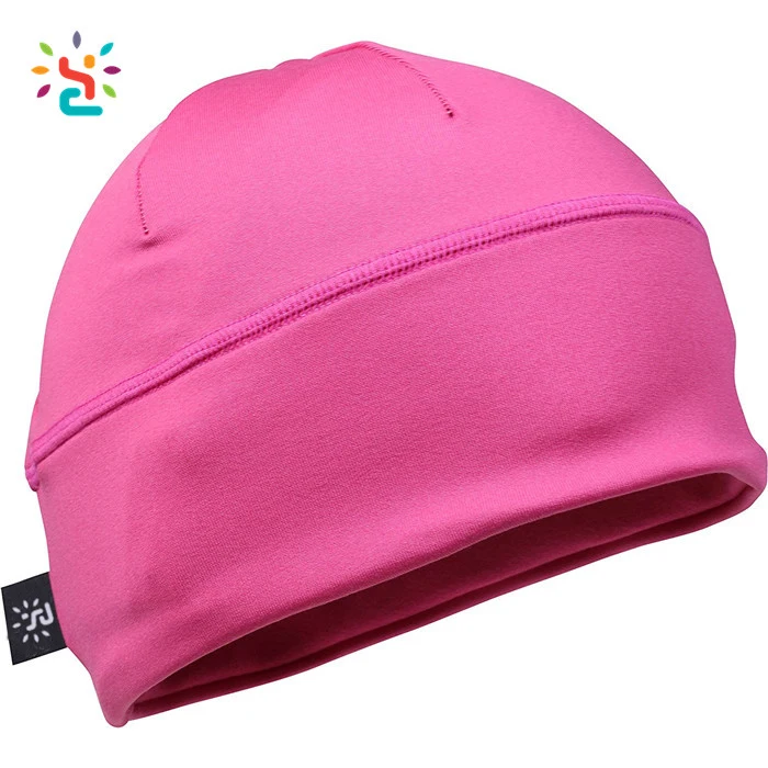 Blank Fleece Running Beanie Hat Wholesale 92% Polyester/8% Spandex ...