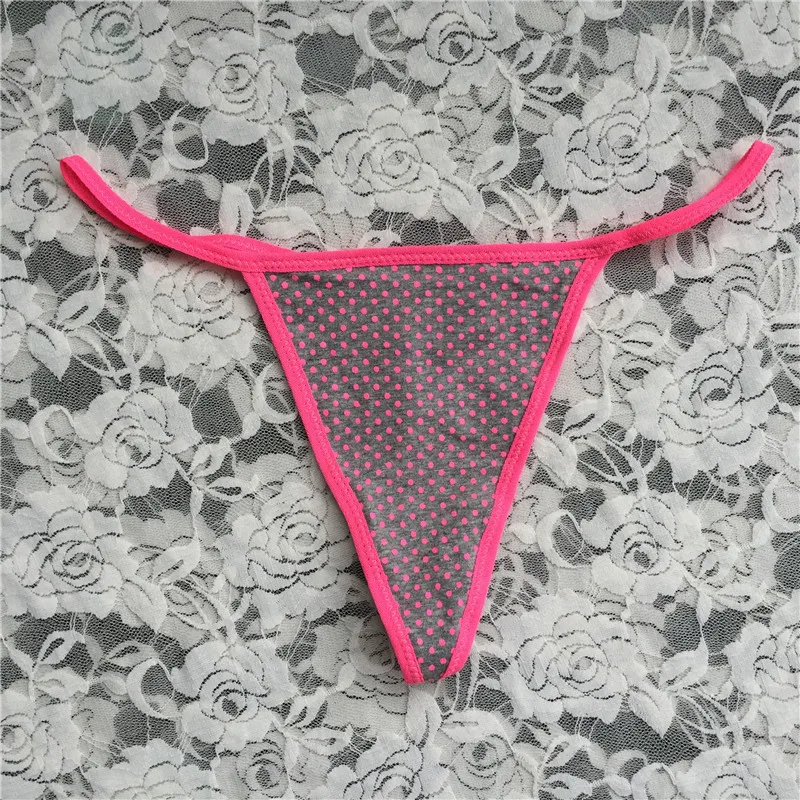 (10 Stuks/partij) In Voorraad Vrouwen Sexy Leuke Katoen G-string Dame ...