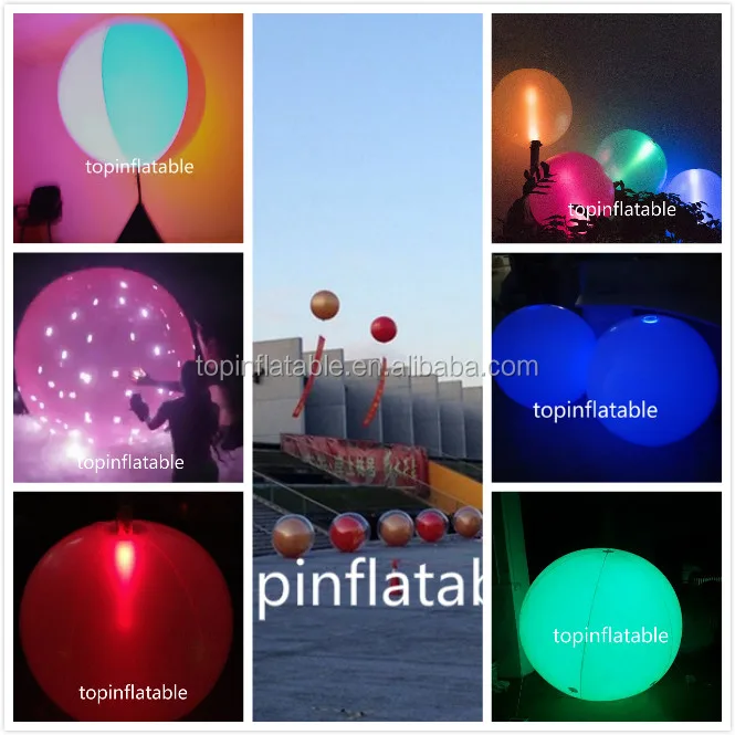 Large Outdoor Multi-purpose Advertising Customized Led Light Inflatable ...