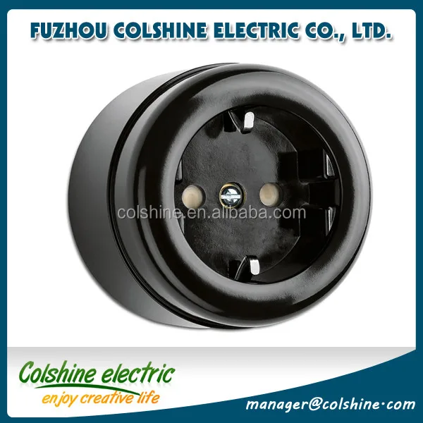 Vintage Surface Mounted Rotary Switch - 10A 250V Bakelite