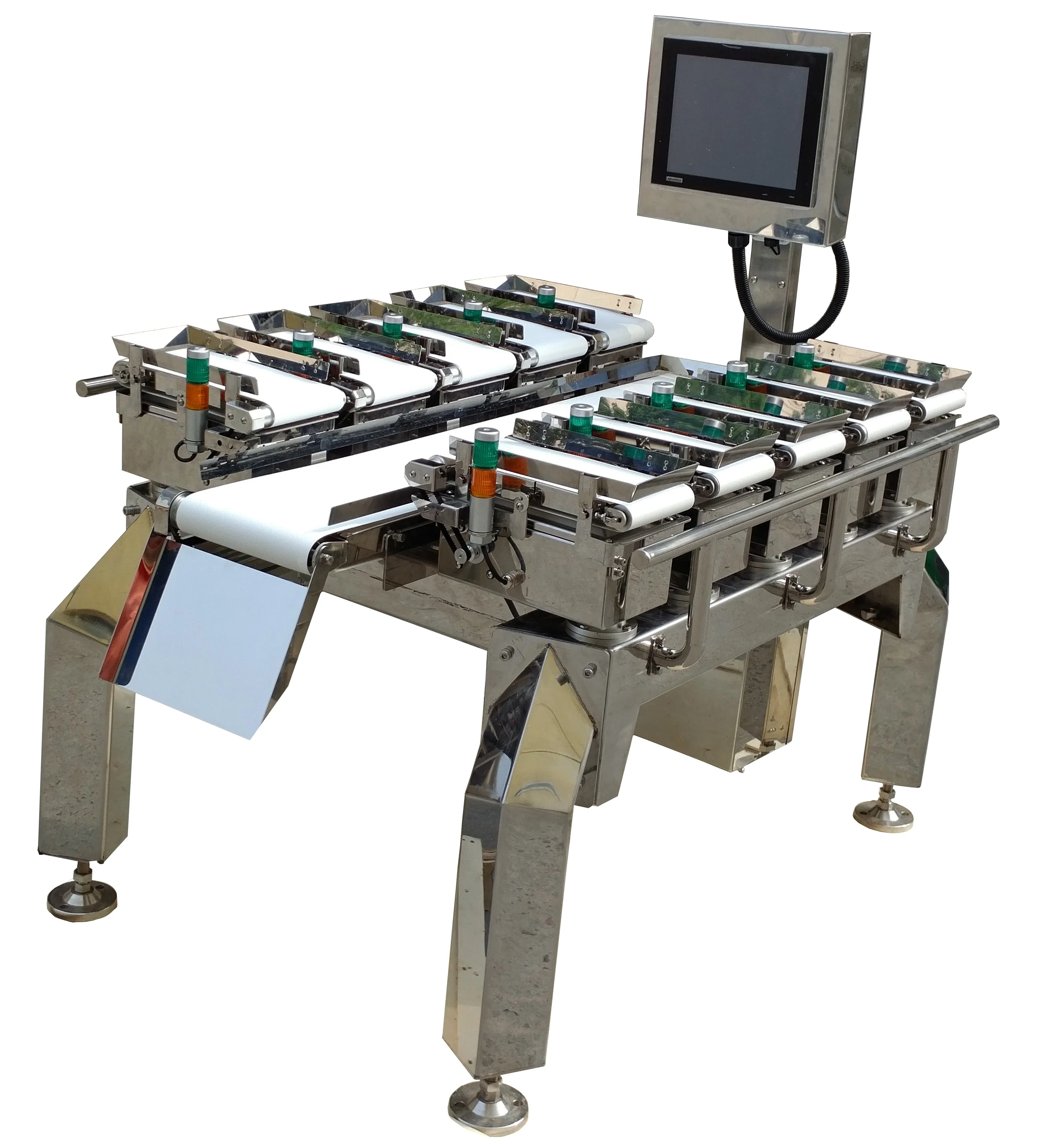 Mhw-s12 Semi-automatic Weigh Linear Combination Weigher Packing Machine ...