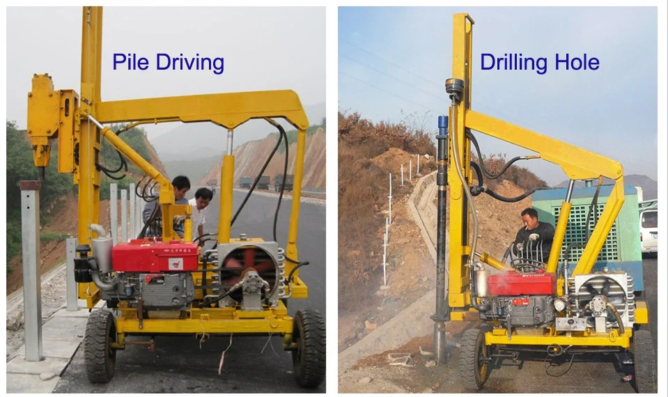 Multifunction Used Mini Hammer Hydraulic Pile Driver for Sale