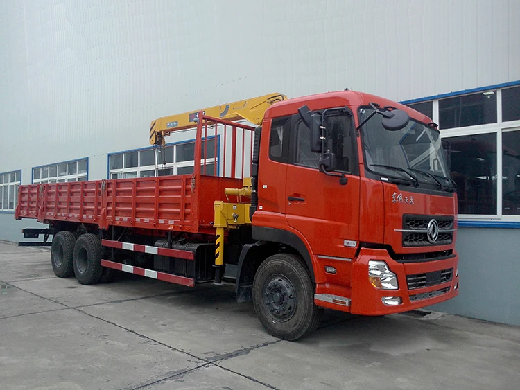 High Performance 16 Ton Dump Truck With 12 Ton Boom Arm Crane - Buy ...