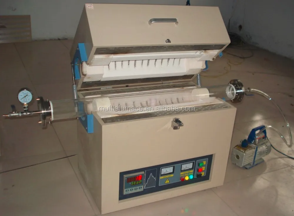 1200 1600 Degree High Temperature Split Lab Quartz Tube Furnace,Cvd ...