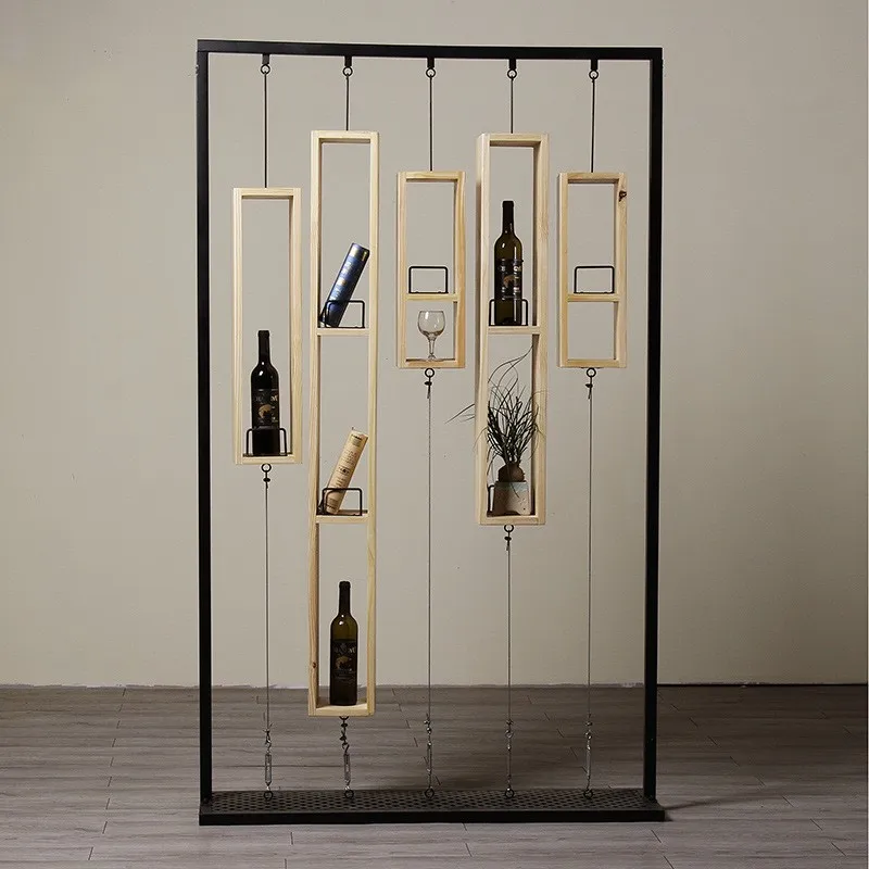 Modern Minimalist Creative Hanging Metal Display Rack For Home Or ...