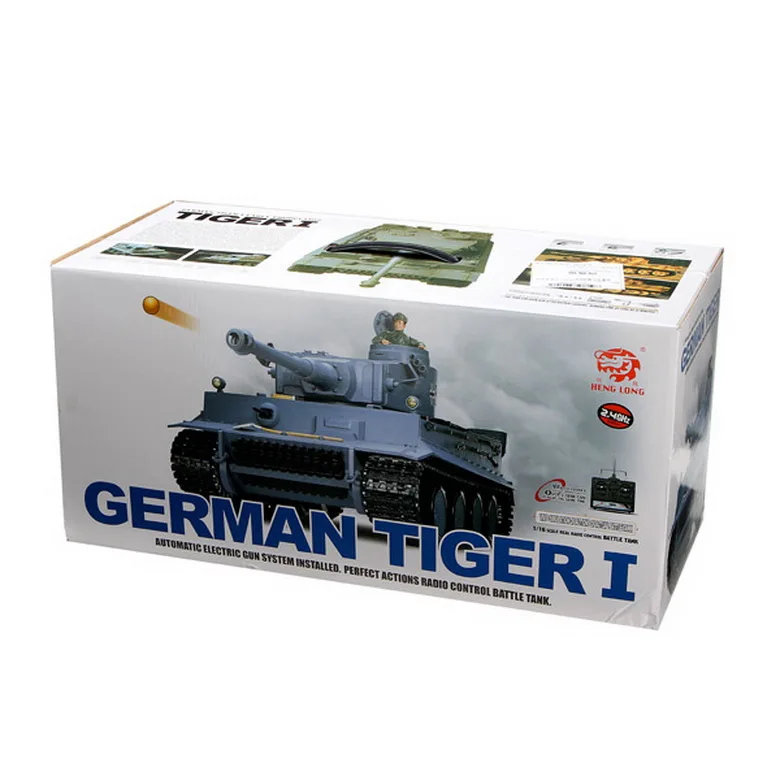 1:16 German Tiger I Heavy Duty Remote Tank Rc Heavy Tank 2.4ghz Multi ...