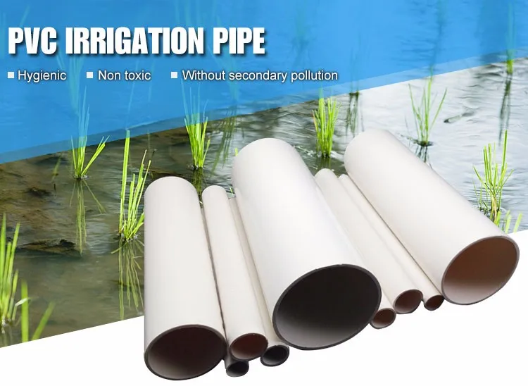 Wholesale Rigid Plastic UPVC Pipes for Irrigation & Water Supply