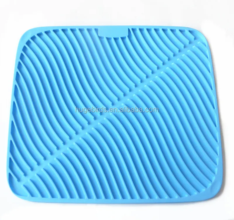 Custom Kitchen Drainer Washing Dishes Dry Rack Mats Sinks Protector Pad ...