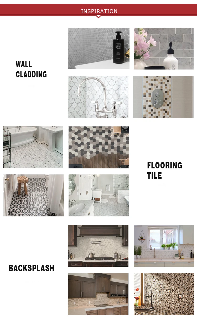 Bluestone Herringbone Floor Tile - Durable & Stylish