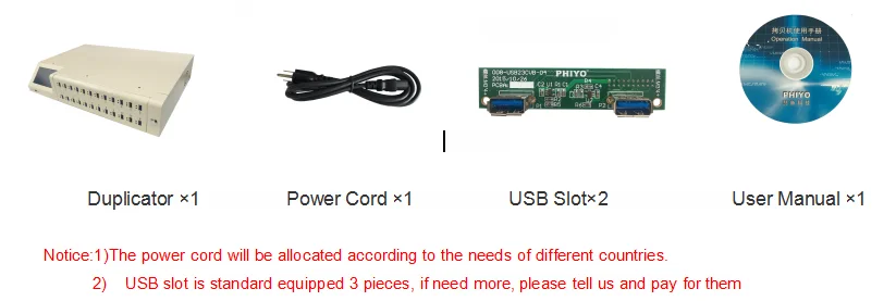 USB3.0 Duplicator, 1 to 23 Copiers, Flash USB Drive copy machine ...