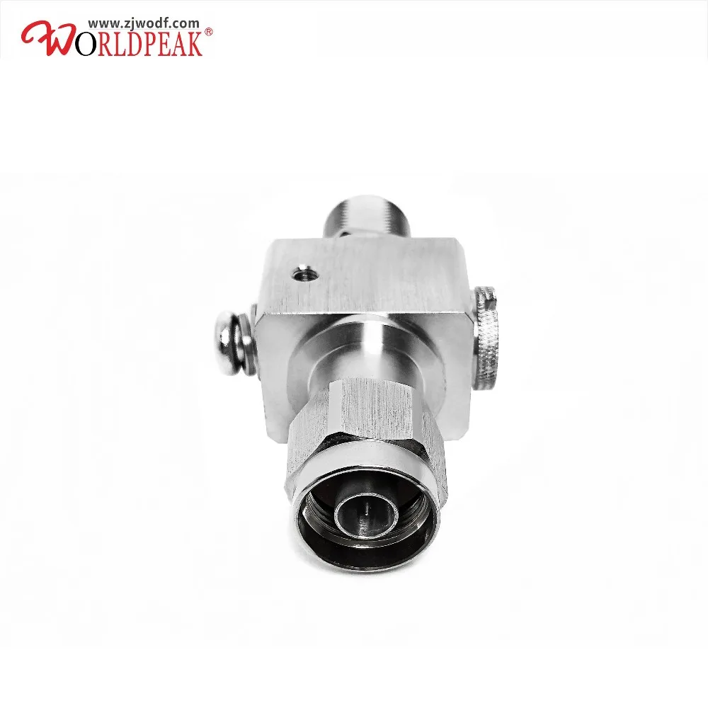 0-3G 0-6G N Male to Female Bulkhead RF Surge Arrester