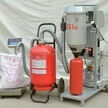 Dry Chemical Powder Abc Fire Extinguisher Refilling Machine - Buy Fire ...