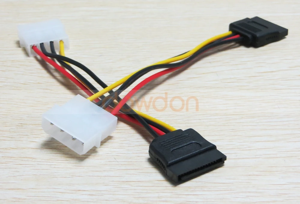 Cable de fuente de alimentación de disco duro de extensión de adaptador ...