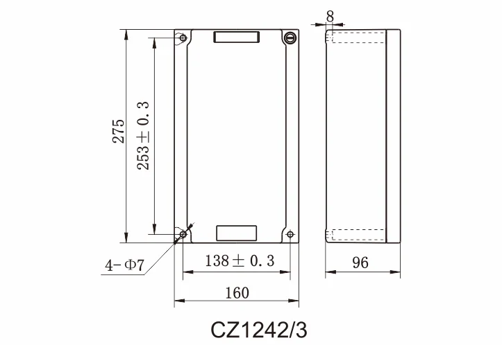 Iecex & ATEX Certified Explosion-Proof Control Box - CZ1242/3