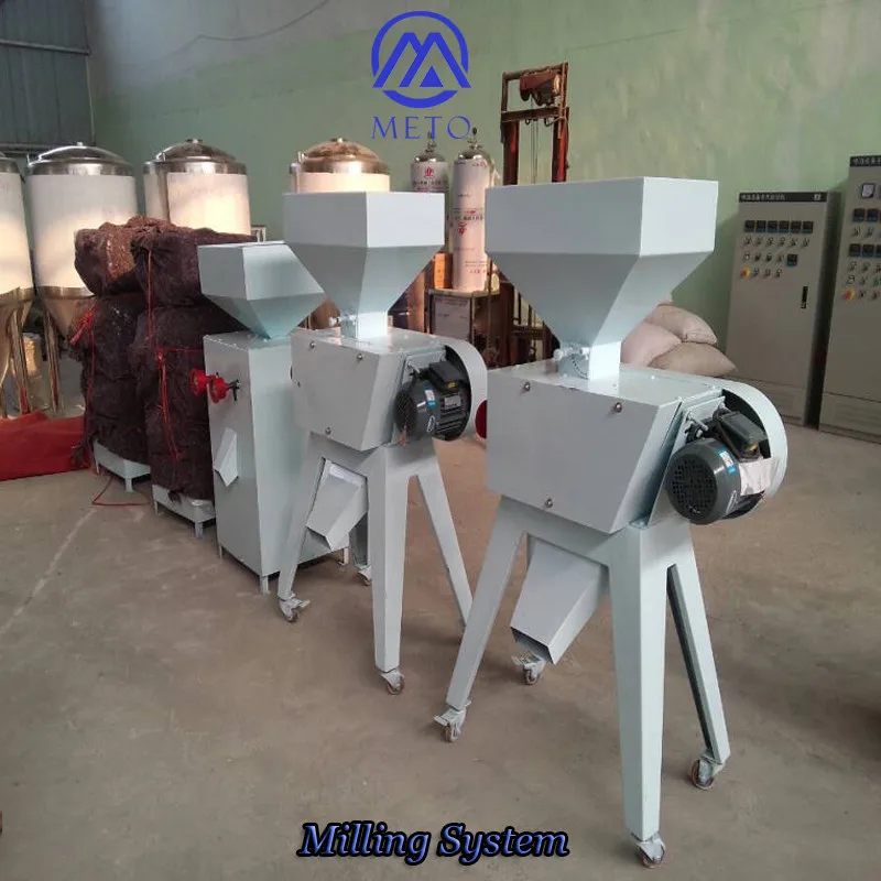 Automatic Malting Equipments - Hand Craft Malt Mill for Beer Brewing