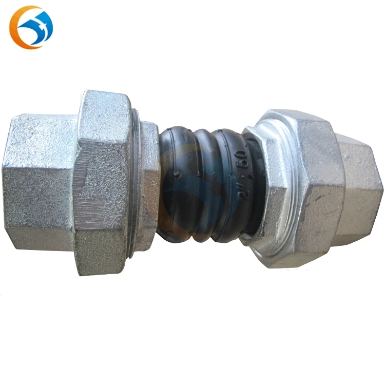 Galvanized Union Type Rubber Expansion Flexible Joints - Buy Galvanized ...