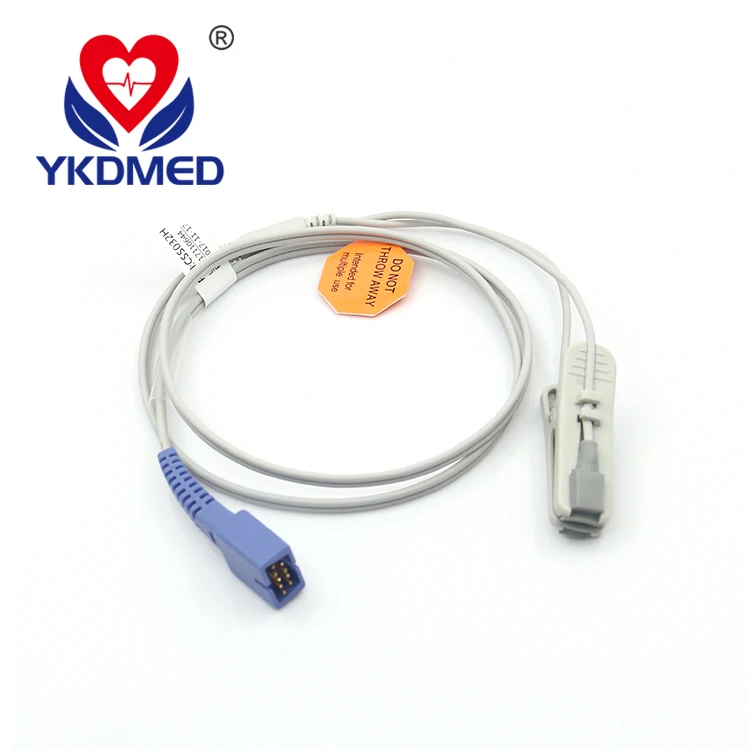Nellcor Ds100a Animal Ear Lobe Pulse Sensor,Nellcor Oximax Spo2 Probe ...