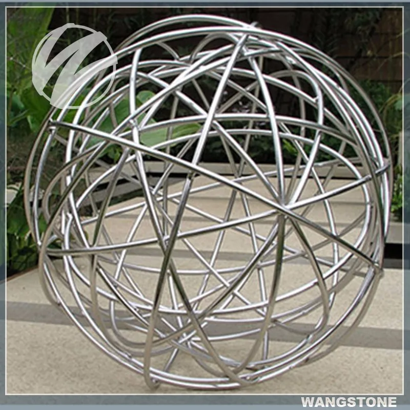 Metal Decoration Wire Sphere Sculpture - Buy Wire Decoration,Wire ...