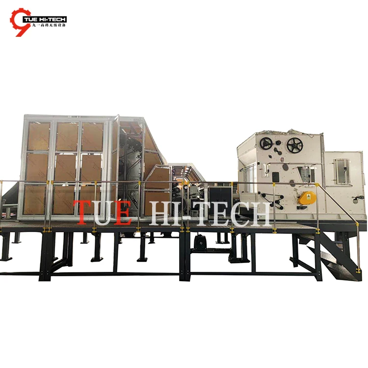 Automatic Spunlace Nonwoven Production Line Web Forming Parts Cross ...