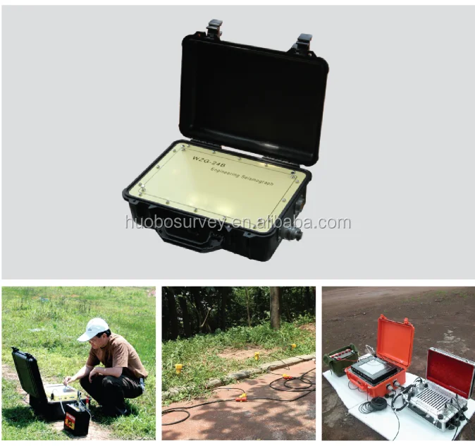Seismic Survey Equipment Engineering Seismograph Digital Wzg 6 12 24 48 ...