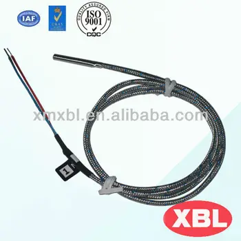 J Type Thermocouple Temperature Sensor With Lead Wire - Buy ...